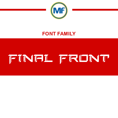 Download Final Front Fonts | MaisFontes