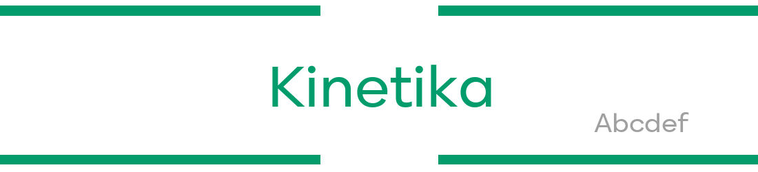 Kinetika Regular: Free Font Download | MaisFontes