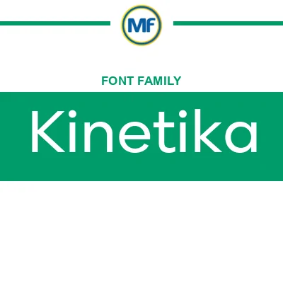 Download Kinetika Fonts | MaisFontes