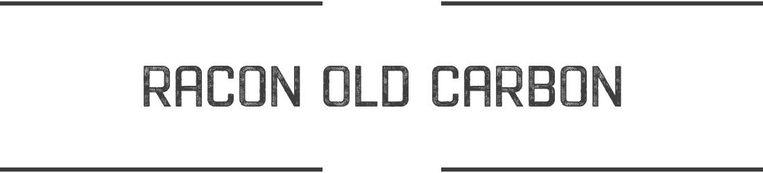 Racon Old Carbon Bold: Download Free Font | MaisFontes