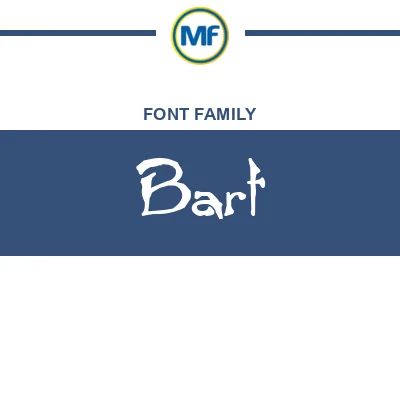 Download Bart Fonts | MaisFontes