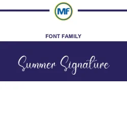 Summer Signature: Free Font Download | MaisFontes