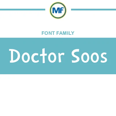 Download Doctor Soos Fonts | MaisFontes