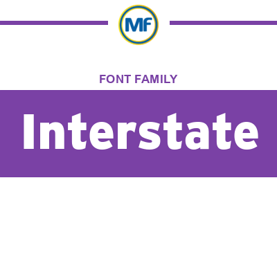 Download Interstate Fonts | MaisFontes