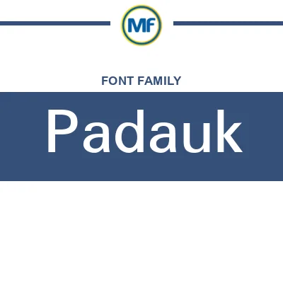 Download Padauk Fonts (Google Fonts) | MaisFontes