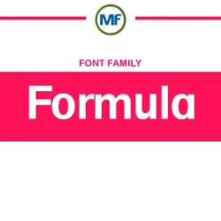 Formula Bold: Free Font Download | MaisFontes