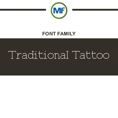 Download Traditional Tattoo Fonts | MaisFontes