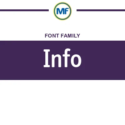Download Info Fonts | MaisFontes