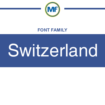Download Switzerland Fonts | MaisFontes