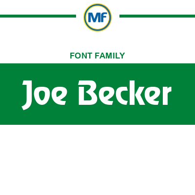Download Joe Becker Fonts | MaisFontes
