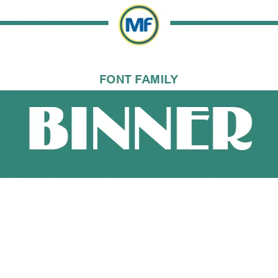 Download Binner Fonts | MaisFontes