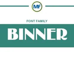 Binner Regular: Download Free Font | MaisFontes