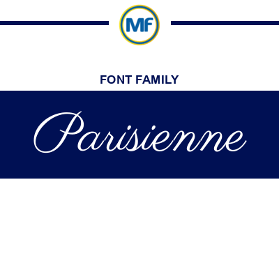Download Parisienne Fonts | MaisFontes