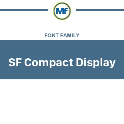 SF Compact Display Font Family: Download Free | MaisFontes