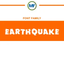 Earthquake Typewriter: Free Font Download | MaisFontes