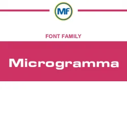 Microgramma D Extended Bold Font: Free Download | MaisFontes