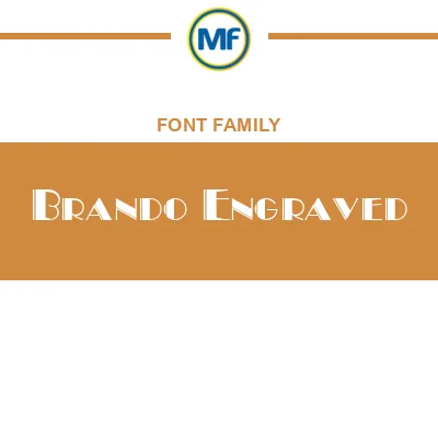 Download Brando Engraved Fonts | MaisFontes