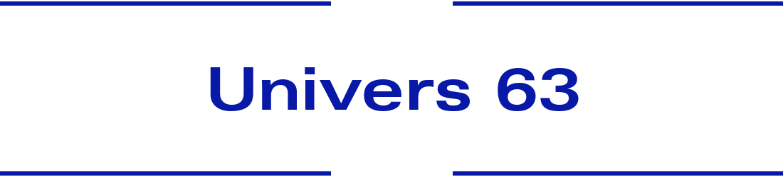 Univers LT Pro 63 Extended Bold Oblique Font: Free Download | MaisFontes