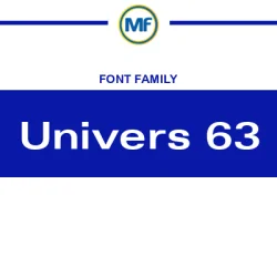 Univers LT Pro 63 Extended Bold: Download Free Font | MaisFontes