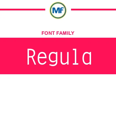 Download PT Regula Fonts | MaisFontes