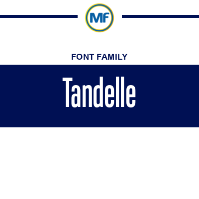 Tandelle Font Family: Download Free | MaisFontes