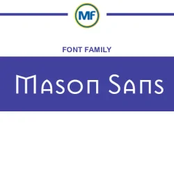 Mason Sans Bold Font: Free Download | MaisFontes