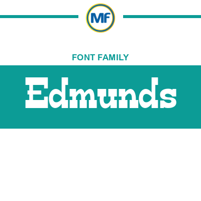 Edmunds Font Family: Download Free | MaisFontes
