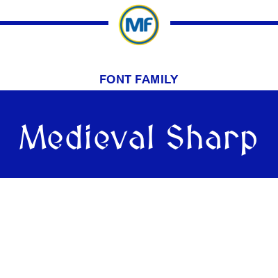 Download Medieval Sharp Fonts (Google Fonts) | MaisFontes