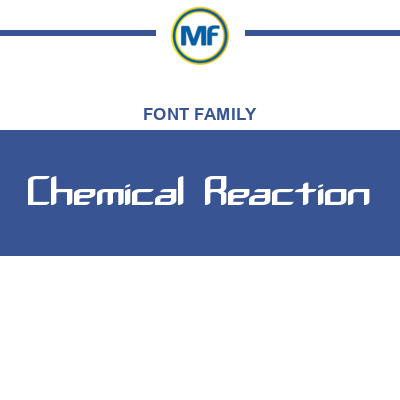 Download Chemical Reaction Fonts | MaisFontes
