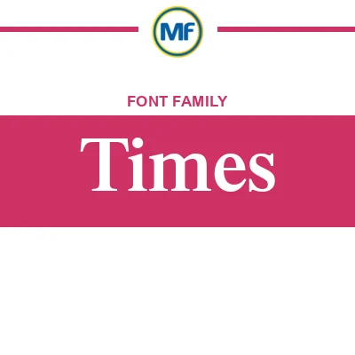 Download Times Fonts | MaisFontes