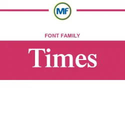 Times Font: Free Download | MaisFontes