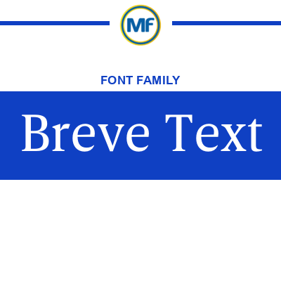 Download Breve Text Fonts | MaisFontes