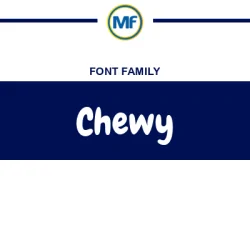 Chewy: Free Font Download | MaisFontes