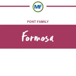 Formosa Slanted: Download Free Font | MaisFontes