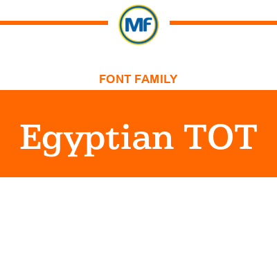 Egyptian TOT Font Family: Download Free | MaisFontes