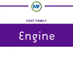 Engine Regular: Free Font Download | MaisFontes
