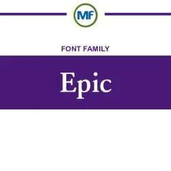 Epic Book: Free Font Download | MaisFontes