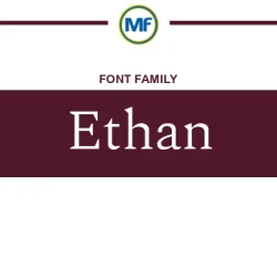 Ethan Bold Font: Free Download | MaisFontes