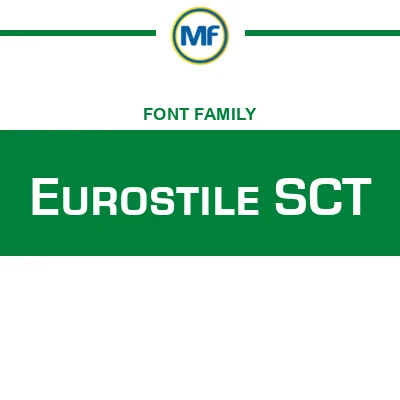Eurostile SCT Font Family: Download Free | MaisFontes