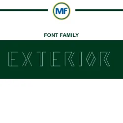Exterior Light: Free Font Download | MaisFontes
