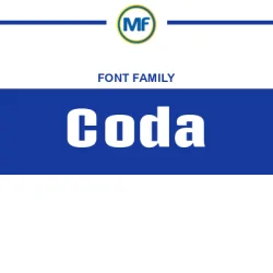 Coda Regular: Free Font Download | MaisFontes