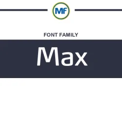 Max Bold Font: Free Download | MaisFontes