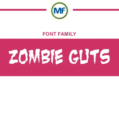 Download Zombie Guts Fonts | MaisFontes