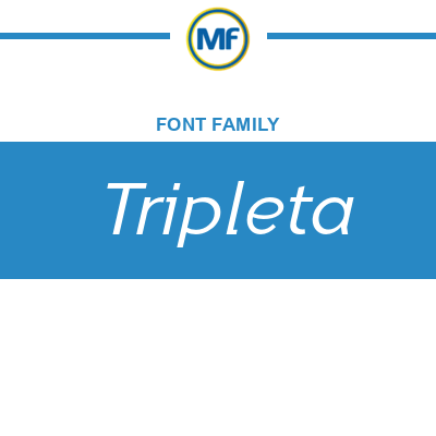 Tripleta Font Family: Download Free | MaisFontes