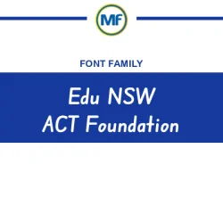 Edu NSW ACT Foundation Bold: Free Font Download | MaisFontes
