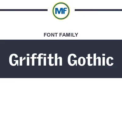 Griffith Gothic Font Family: Free Download | MaisFontes