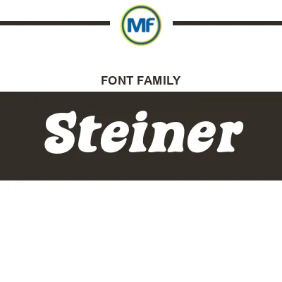 Steiner Font Family: Free Download | MaisFontes