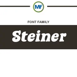 Steiner Special Font: Free Download | MaisFontes