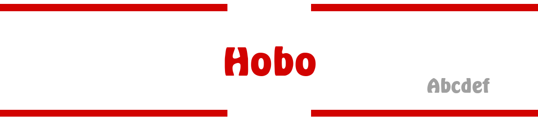 Hobo Regular: Baixar Fonte Grátis | MaisFontes