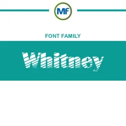 Whitney Bold Font: Free Download | MaisFontes